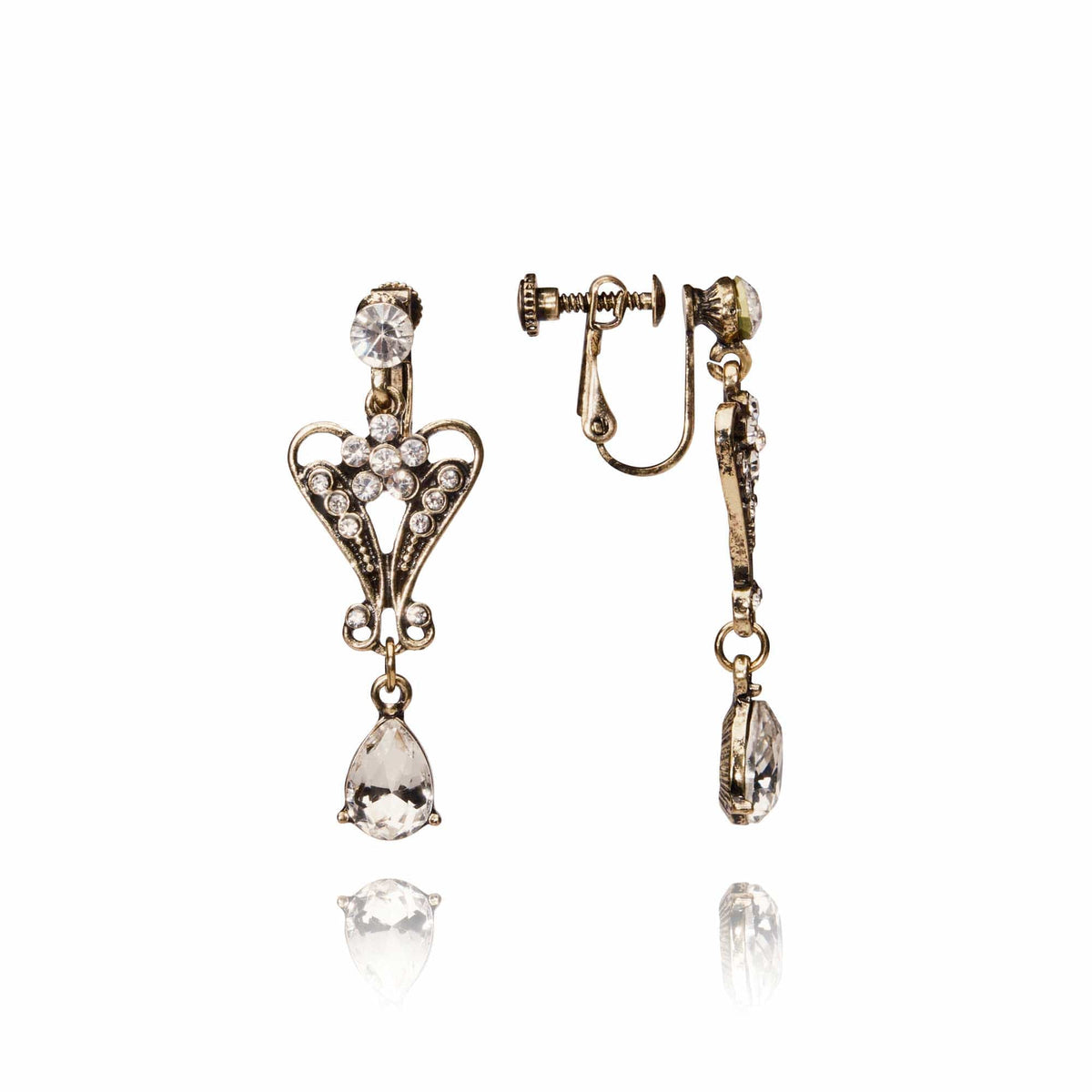 Pendeloque Drop Crystal Earrings | Lovett & Co | Lovett & Co